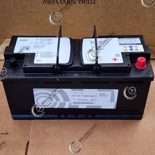 Jual AKI ORIGINAL BMW 105AH 950A ACCU BATTERY AGM BMW F10 F11 G30 G31 ...