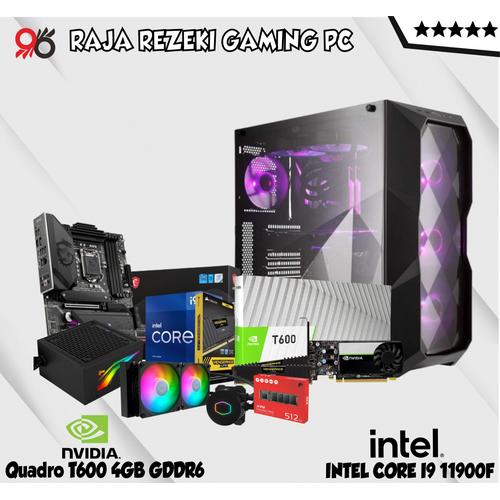 Jual PC RENDER Intel i9 11900F Nvidia Quadro T600 4GB GDDR6 WORKSTATION - Kota Bandung - Raja ...