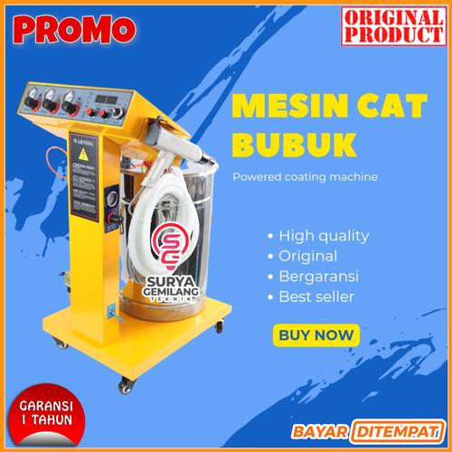 Jual Mesin Powder Coating Cat Bubuk Alat Cat Spray Airless Paint 45 Ltr ...