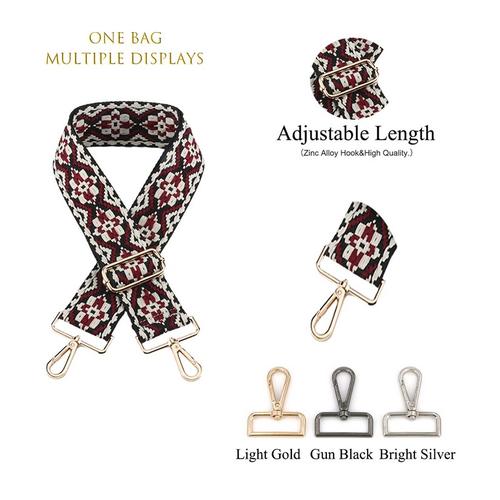 Jual Tali tas bag strap/tali gitar lebar 5cm - Tenun Etnik - seri 06 ...