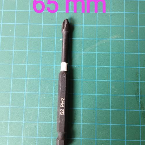 Promo kepala mata obeng magnetic screwdriver bit mata obeng bor hex 1/4 ...
