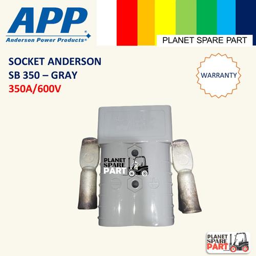 Jual Socket Anderson SB 350A Original Plug Battery Abu SB350A Forklift ...