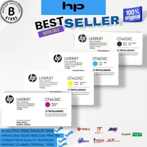 Jual Toner HP Laserjet CF460XC CF461XC CF462XC CF463XC B-C-M-Y ...