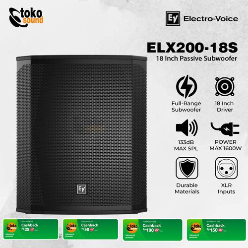 Jual Electro-Voice ELX200-18S ELX200 18S - 18 Inch Passive Subwoofer - Jakarta Barat - Tokosound ...