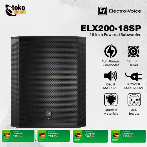 Jual Electro-Voice ELX200-18SP ELX200 18SP - 18 Inch Powered Subwoofer ...