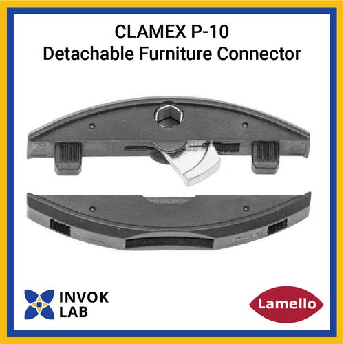 Jual LAMELLO Clamex P-10 Detachable Furniture Connector - 80 pcs ...