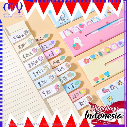 Promo Sticky Note Memo Pad Tempel Lucu Catatan Buku Notes Tempel 120 ...