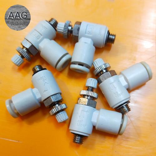 Jual FLOW / SPEED CONTROL SMC AS1201F-M5-04 4MM X M5 - Jakarta Barat ...