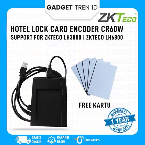 Jual Hotel Door Lock Card Encoder ZKTeco CR60W | Card Encoder Hotel ...