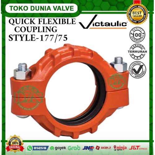 Jual QUICK FLEXIBLE COUPLING STYLE 177/75 - 6" VICTAULIC ORIGINAL ...