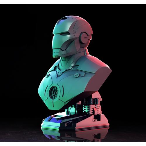 Jual Iron Man Bust 3D Print Model dimensi 146mm - Kab. Sleman - Zoro ...
