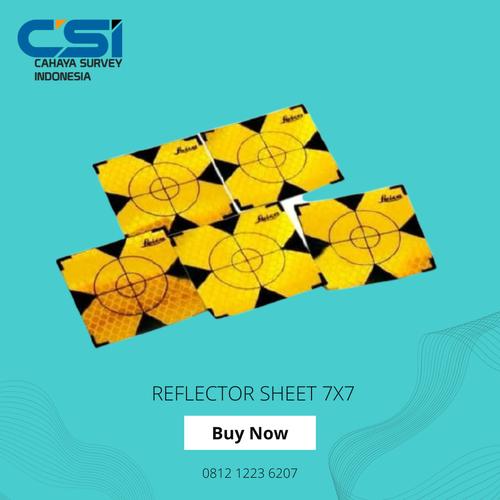 Jual Survey Reflector Sheet 7x7 / Prisma Target Sticker 7x7 - Jakarta ...
