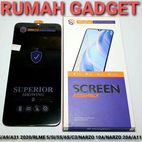 Jual LCD OPPO A5/A9/A31 2020/RLME 5/5I/5S/6S SHINE STAR FULLSET ...