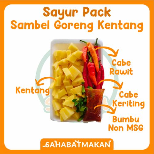 Jual Paket Sambal Goreng Kentang - Sayur Pack / Sayur Prep / Sayur ...