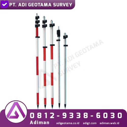 Jual Pole 5 Meter Stick Jalon m Range Pole 5m Telescopic 5meter 3 Staff ...