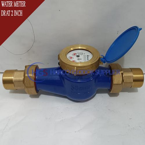 Jual WATER METER 2 INCH ARUS DN50 CONNECTION SCREW/DRAT - Jakarta Barat ...