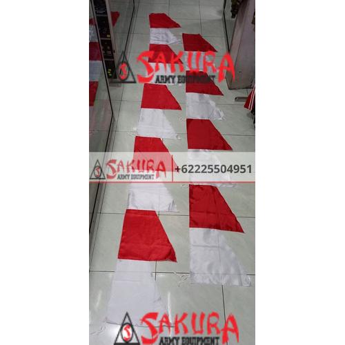 Jual Bendera Umbul Umbul Zig Zag Merah Putih 8 Mata - GARUDA - Kota Semarang - SAKURA Army ...
