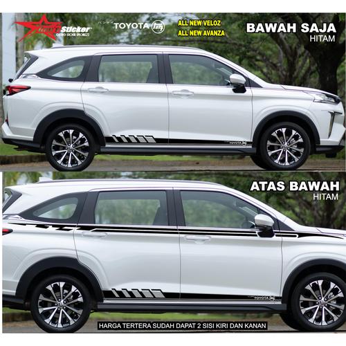 Jual sticker toyota all new avanza 2022 2023 AL NEW VELOZ 2022 2023 ...
