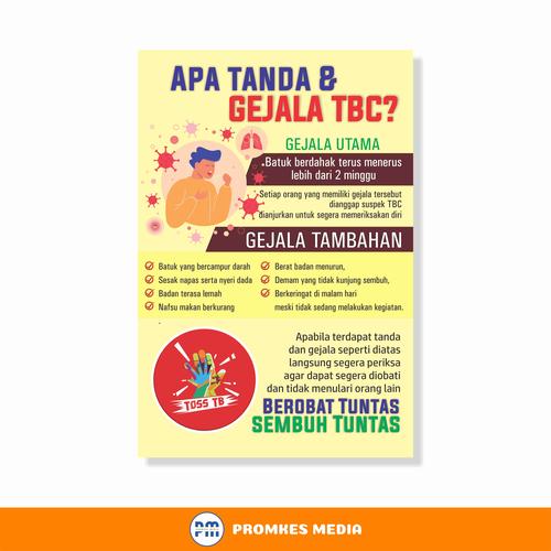 Jual Poster Apa Tanda dan Gejala TB - Kota Yogyakarta - Promkes Media ...
