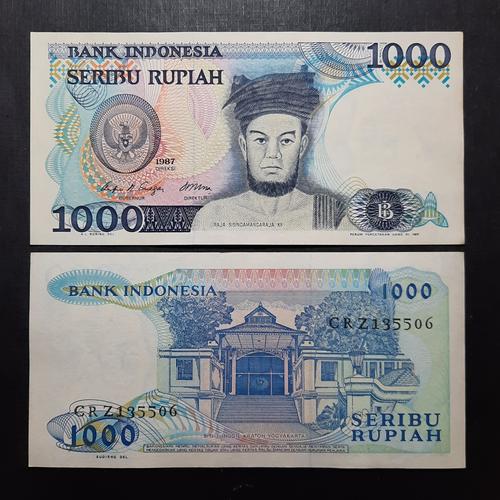Jual UANG KUNO 1000 RUPIAH SISINGA MANGARAJA TH 1987 - GRADE XF - Xtra ...