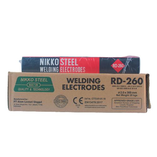 Jual Kawat Las Nikko RD260 2.0mm (2KG)/ RD 260 2.0 MM STEEL - Kota Bandung - Agung Mandiri ...