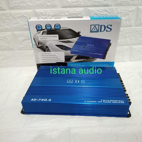 Jual Power amplifier ADS AD-740.4 Mosfet 4 channel 60000watt ADS 740.4 ...