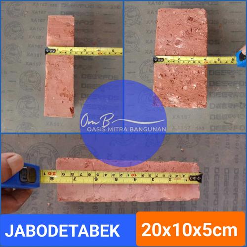 Jual Batu Bata Merah Press Jumbo 20x10x5cm 1 DO Truk Bogor - Tangerang ...