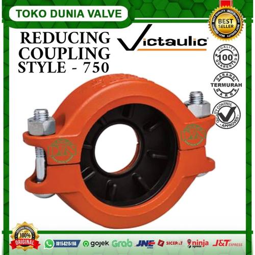 Jual REDUCING COUPLING STYLE 750 - 5 X 4" VICTAULIC ORIGINAL TERMURAH ...