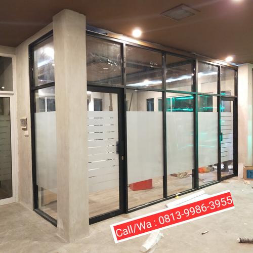 Jual Partisi Sekatan Aluminium Kaca Kantor, Ruko, Rumah dll - Jakarta ...