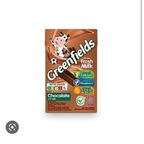 Promo Susu GREENFIELDS Fresh Milk UHT Chocomalt 105 ml - - Kikhyo ...