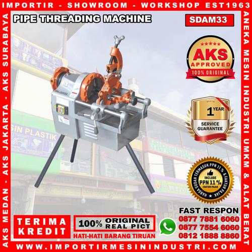 Jual MESIN SENAI PIPA LISTRIK 1/2" - 2" PIPE THREADING MACHINE SDA20M33 - Jakarta Utara ...