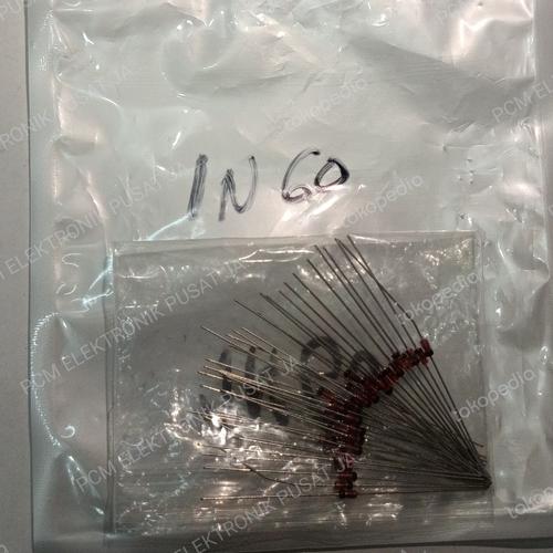 Jual 2167 dioda diode 1n60 in60 1n in 60 1 n60 n bodi kecil tipis ...