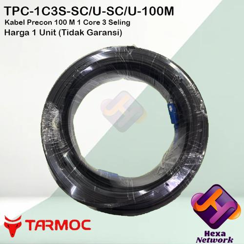 Jual Kabel FO Preconnectorized 100 Meter/Precon Fiber Optic 100M ...