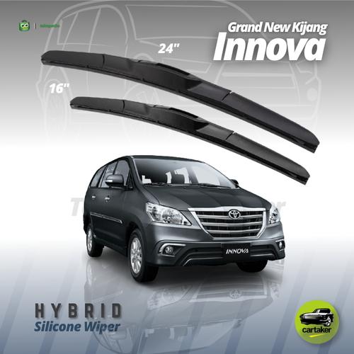Jual Wiper Frameless Toyota Innova Lama Old Karet Kaca Mobil Silicon ...