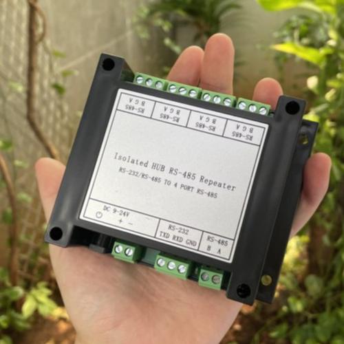 Jual RS485 Isolated / RS485 Splitter Hub Input 1 Ch Output 4 CH with ...