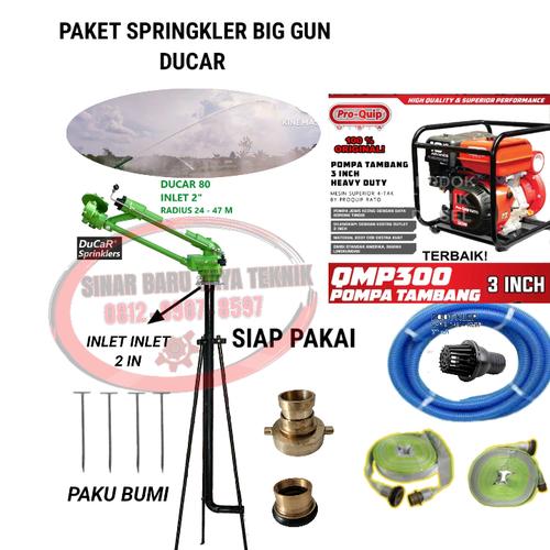 Jual PAKET SPRINGKLER BIG GUN DUCAR 80 INLET 2"RADIUS 24-47 METER ...