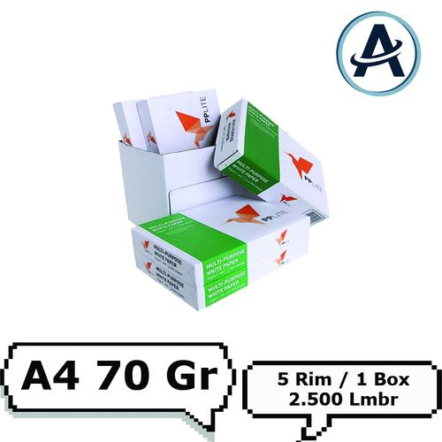 Jual Kertas HVS A4 70 Gr (Isi 2.500 Sheets / 5 Rim / 1 Box) Merek PP ...