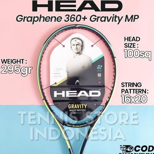 Jual RAKET TENIS HEAD GRAPHENE 360+ GRAVITY MP 2021 2022 ...
