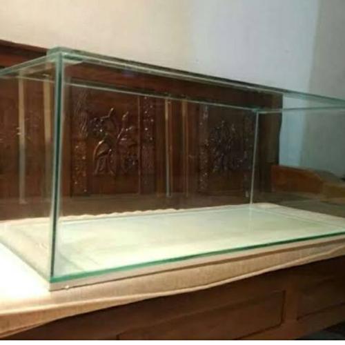 Jual aquarium 80x40x40 full 8mm aquarium kaca polos aquarium reptil ...