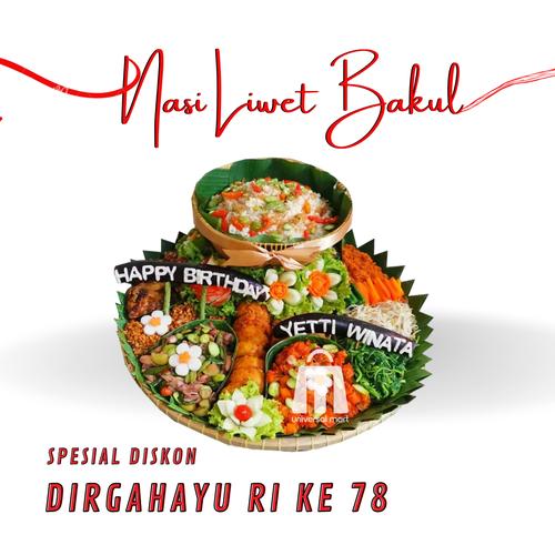 Jual Nasi Liwet Bakul Khas Sunda Menu Lengkap Paket Hemat 5 Orang ...
