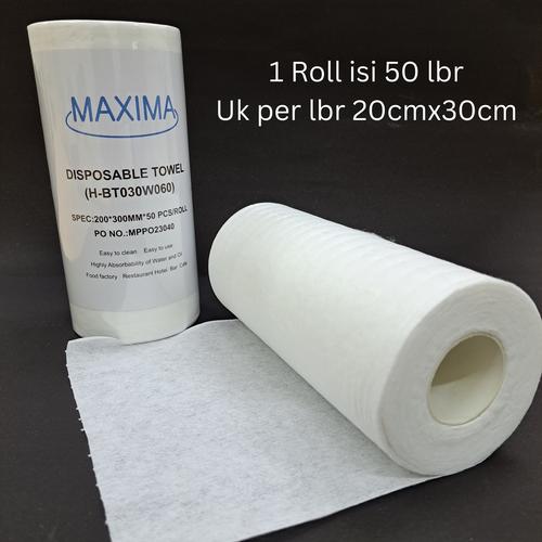 Jual Fiber Tissue Paper / Disposable Towel / Penyerap cairan makanan ...