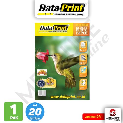 Jual Kertas Foto DataPrint Glossy A4 180gsm isi 20 Lembar - Kota Bandung - Merauke Online ...