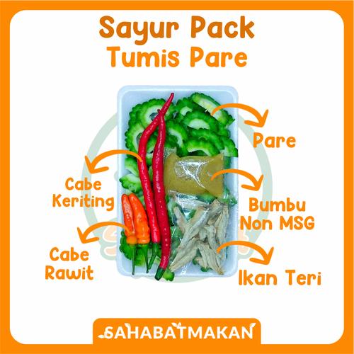 Jual Tumis Pare - Sayur Pack / Sayur Prep / Sayur Instant — Sahabat ...