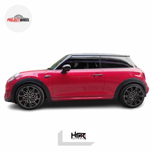 Jual VELG MOBIL MINI COOPER RING 18 SUMIRE 0293 HSR R18X8/9 H5 BLACK ...