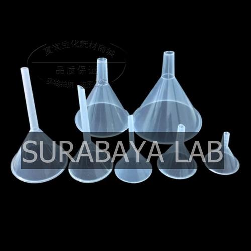 Jual CORONG KERUCUT FUNNEL PERLENGKAPAN PENGUJIAN LAB PLASTIK - 75mm ...