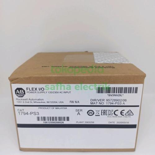 Jual Allen-Bradley 1794-Ps3 Flex I/O Power Supply 120/230V Ac Input ...