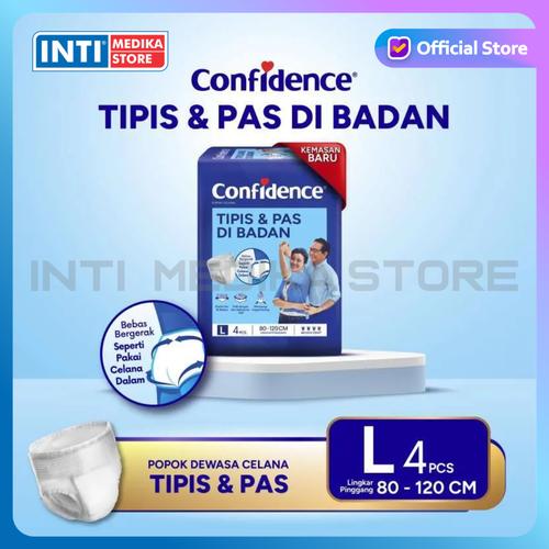 Promo CONFIDENCE - Adult Diapers Pants TIPIS & PAS | Popok Celana ...