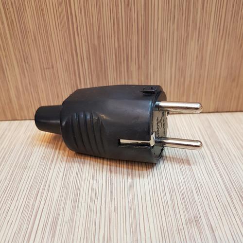 Jual Kaiser Steker Listrik Arde Male Karet 16A 2 Pin Hitam - Jakarta ...