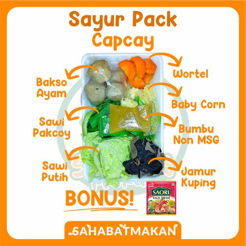 Jual Capcay - Sayur Pack / Sayur Prep / Sayur Instant — Sahabat Makan ...