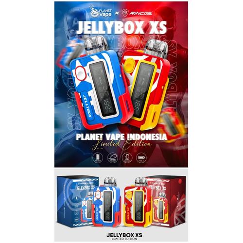 Jual JELLY BOX XS HEROES EDITION POD KIT AUTHENTIC - CAPTAIN AMERICA ...